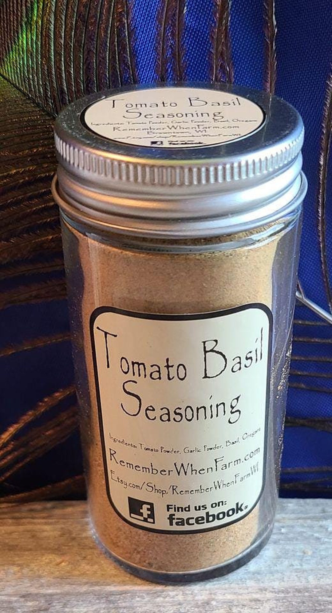 Tomato Basil Seasoning - Etsy