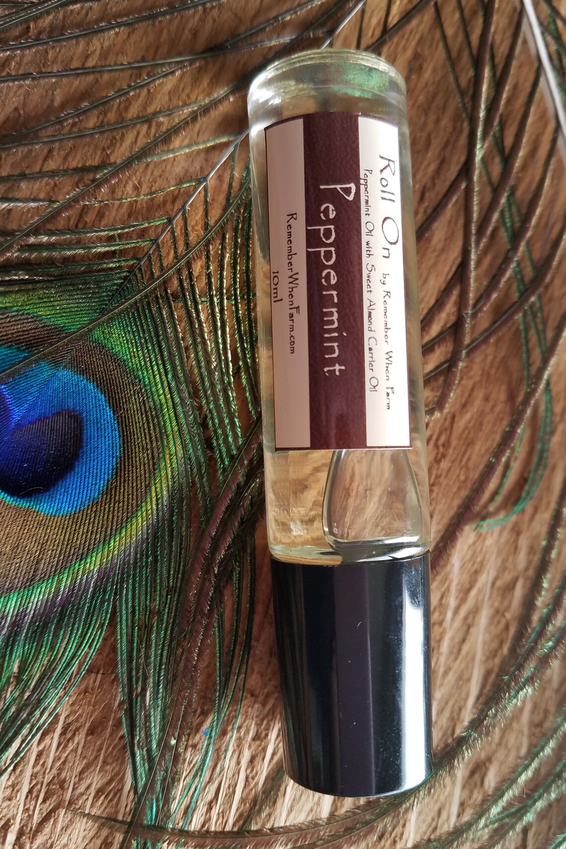 Peppermint Essential Oil Roll on 10ml - Etsy