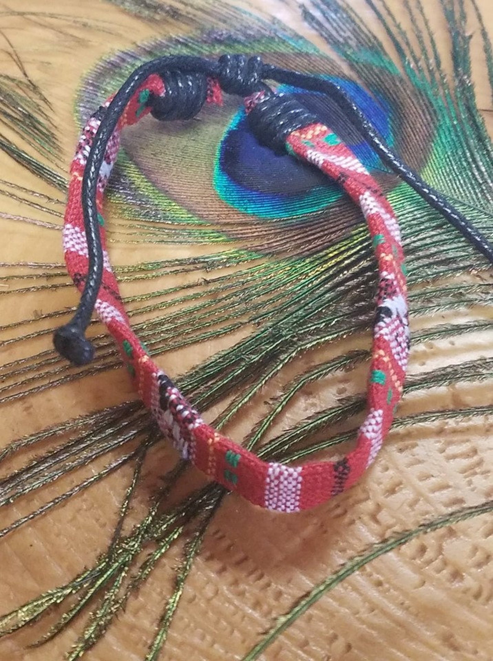 Cloth Braided Weaved Anklet/bracelet Men Unisex - Etsy