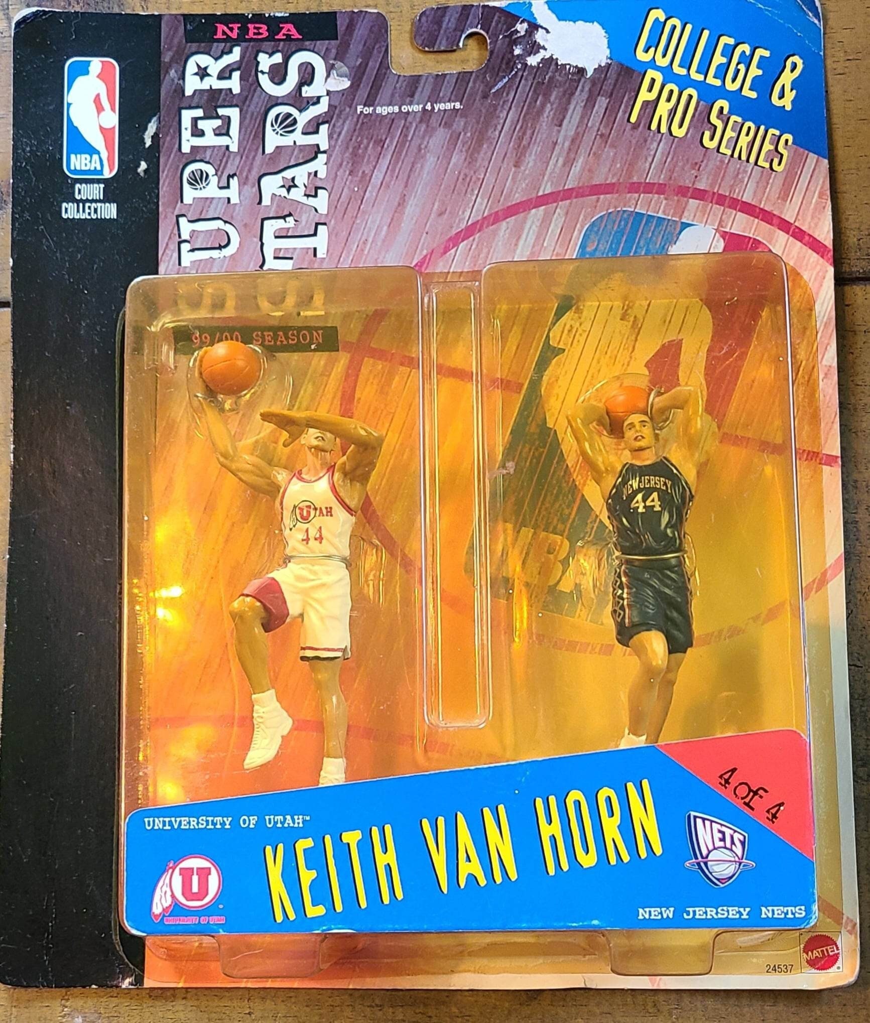 Vintage NBA Court Collection Super Stars Keith Van Horn University of ...