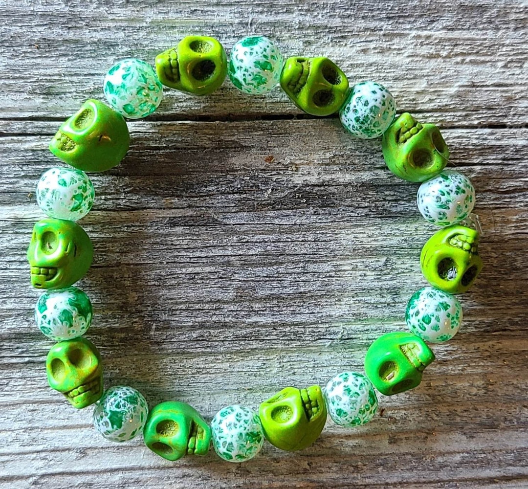 Skull Bracelet Anklet - Etsy