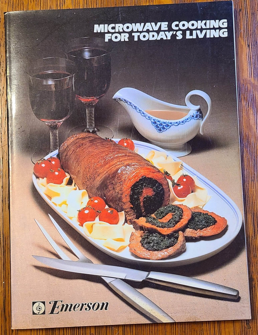 Vintage Emerson Microwave Cooking for Today's Living Recipe Cook Book ...