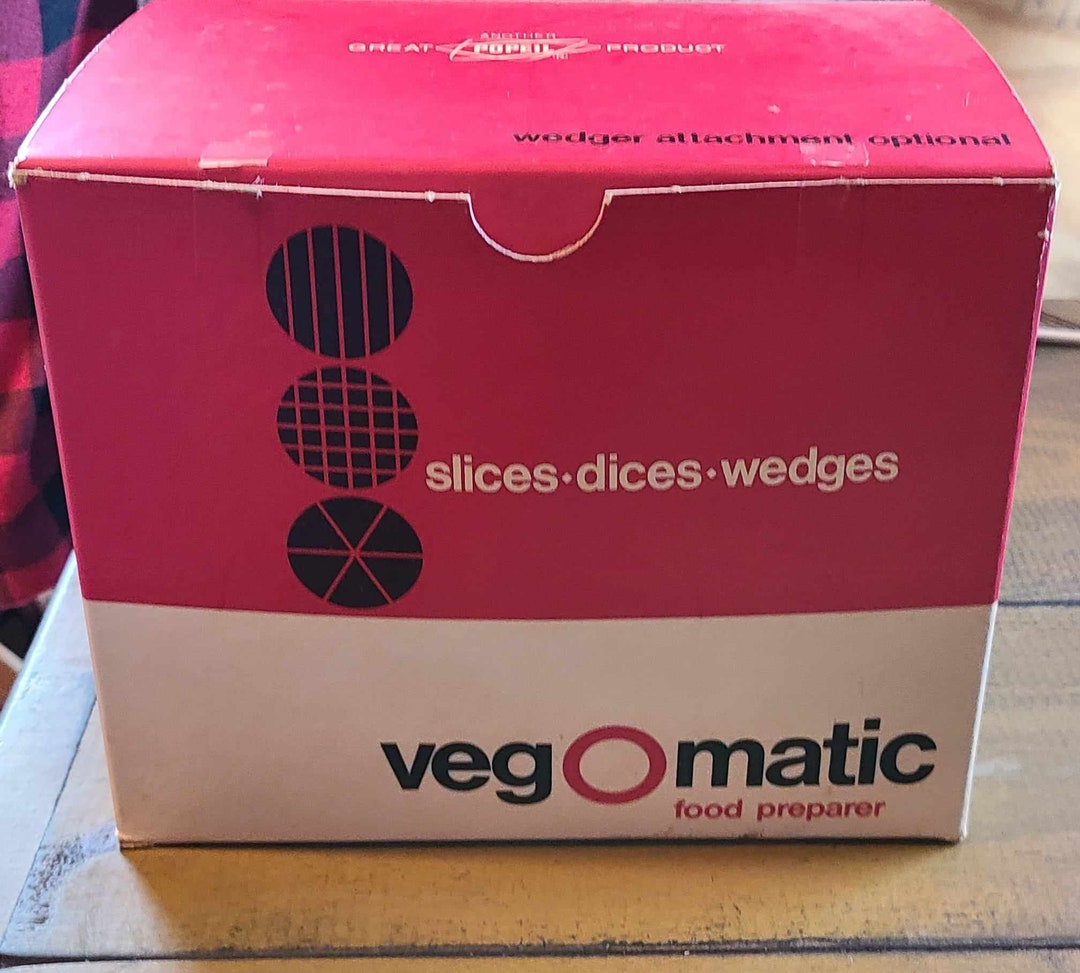 Vintage Antique Veg-o-matic Food Preparer - Popeil Brothers, Original ...