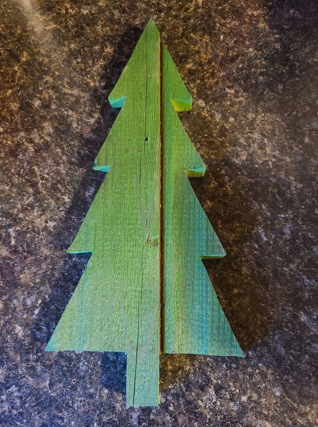 Wood Reclaimed Barn Board PINE TREE - Christmas - - Etsy