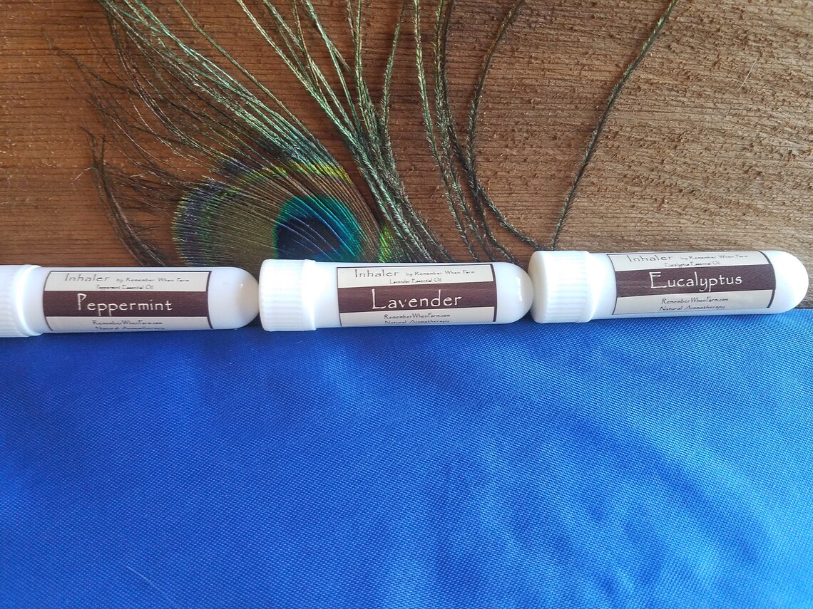 Lavender Essential Oil Inhaler Natural - Etsy