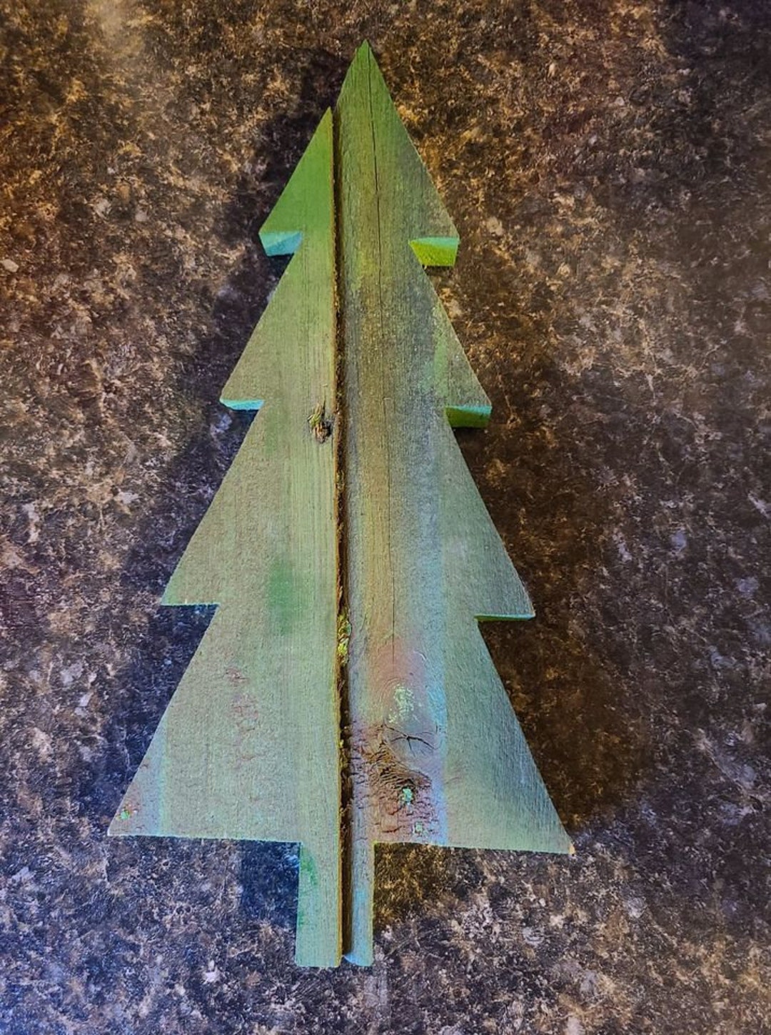 Wood Reclaimed Barn Board PINE TREE - Christmas - - Etsy