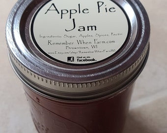 Fresh Apple Pie Jam Farm Fresh Small Batch Handmade - Etsy