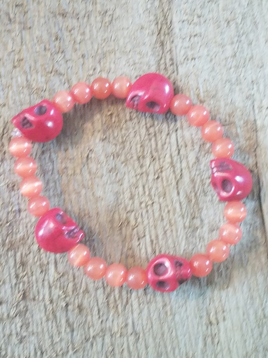 Skull Bracelet Anklet - Etsy