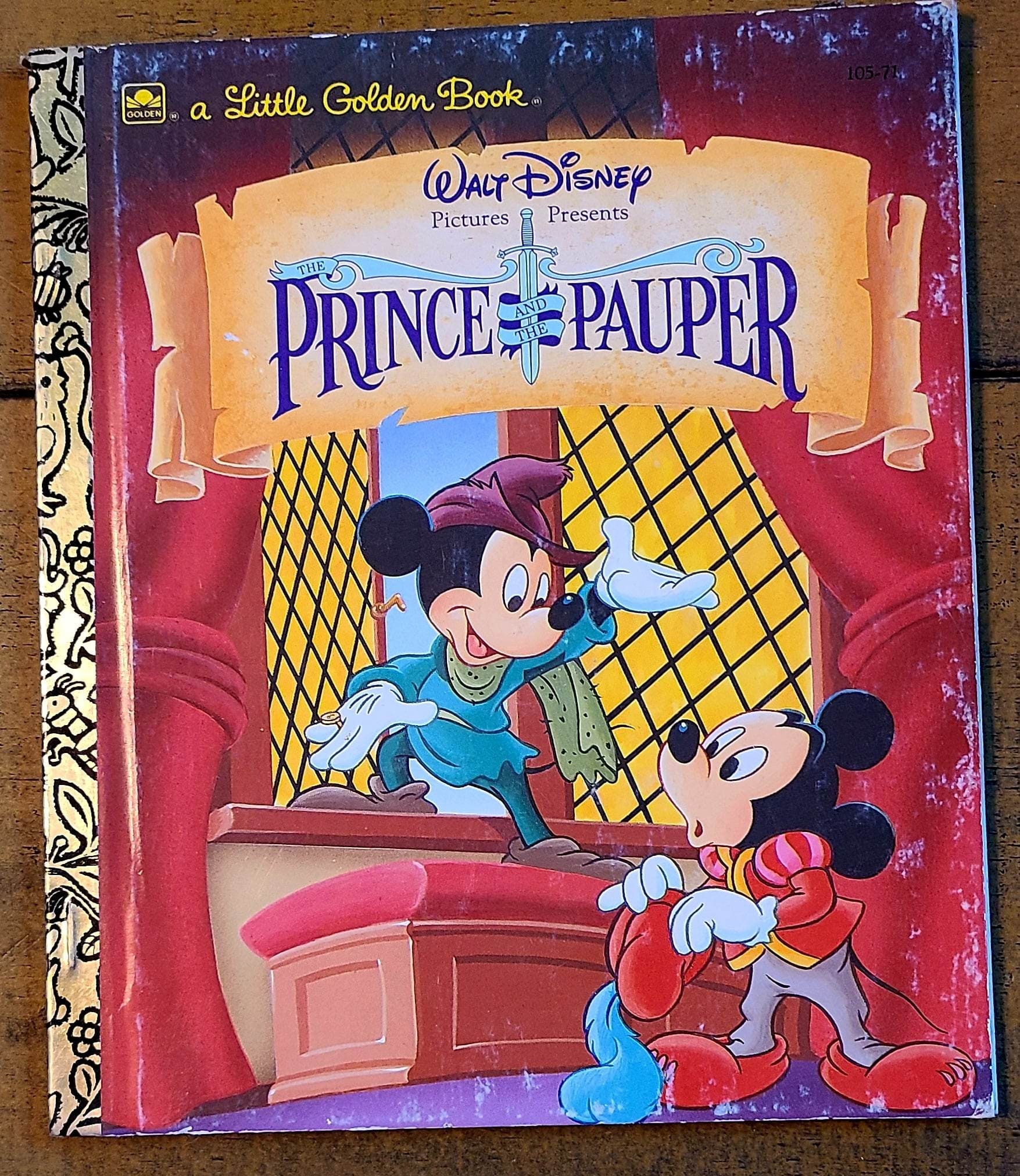 Vintage Disney's the Prince and the Pauper Little Golden Book - Etsy