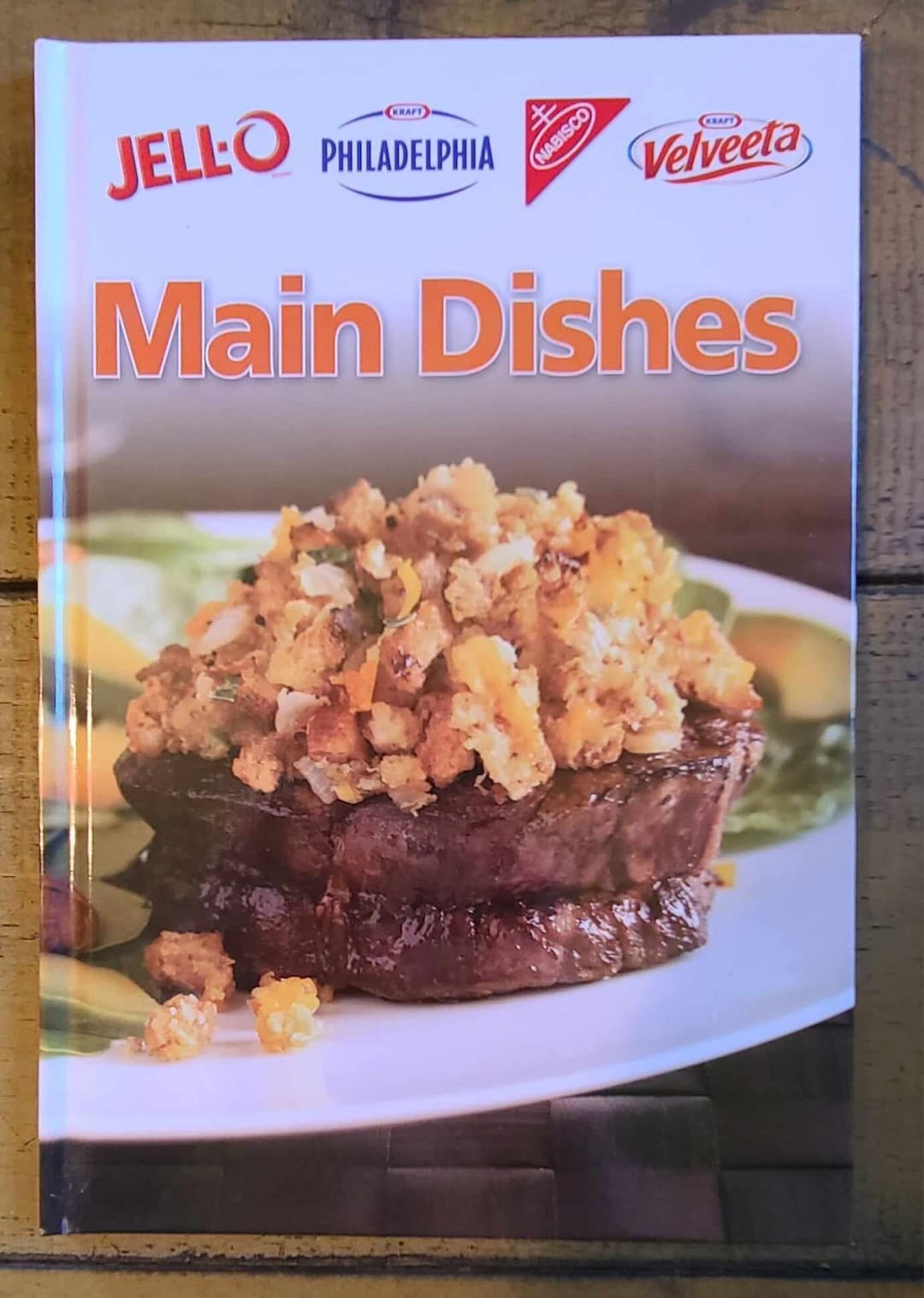 Vintage Recipe Cook Book Jell-o Kraft Nabisco Velveeta Main Dishes ...