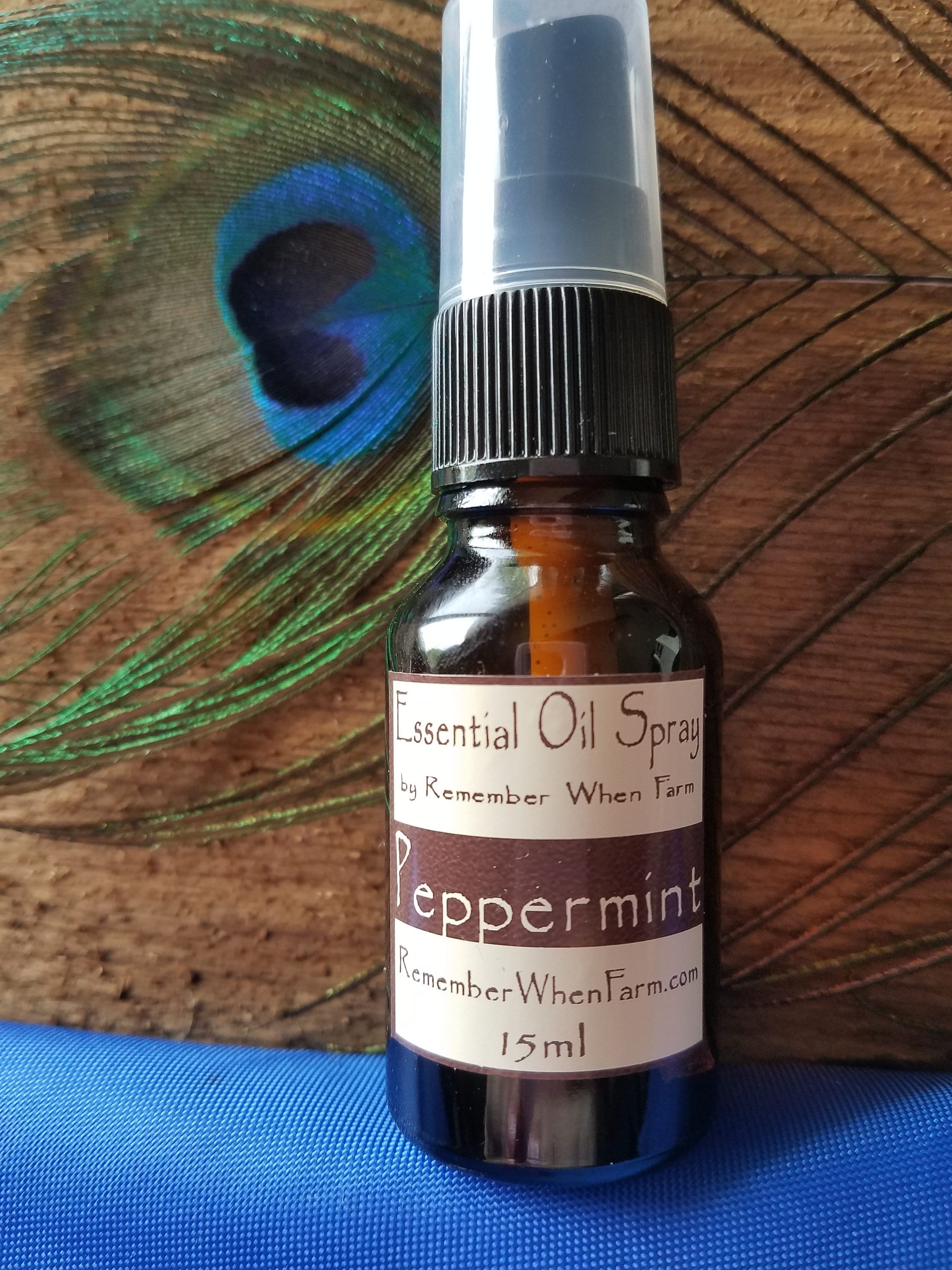 Peppermint Spray Essential Oil 15ml Natural - Etsy
