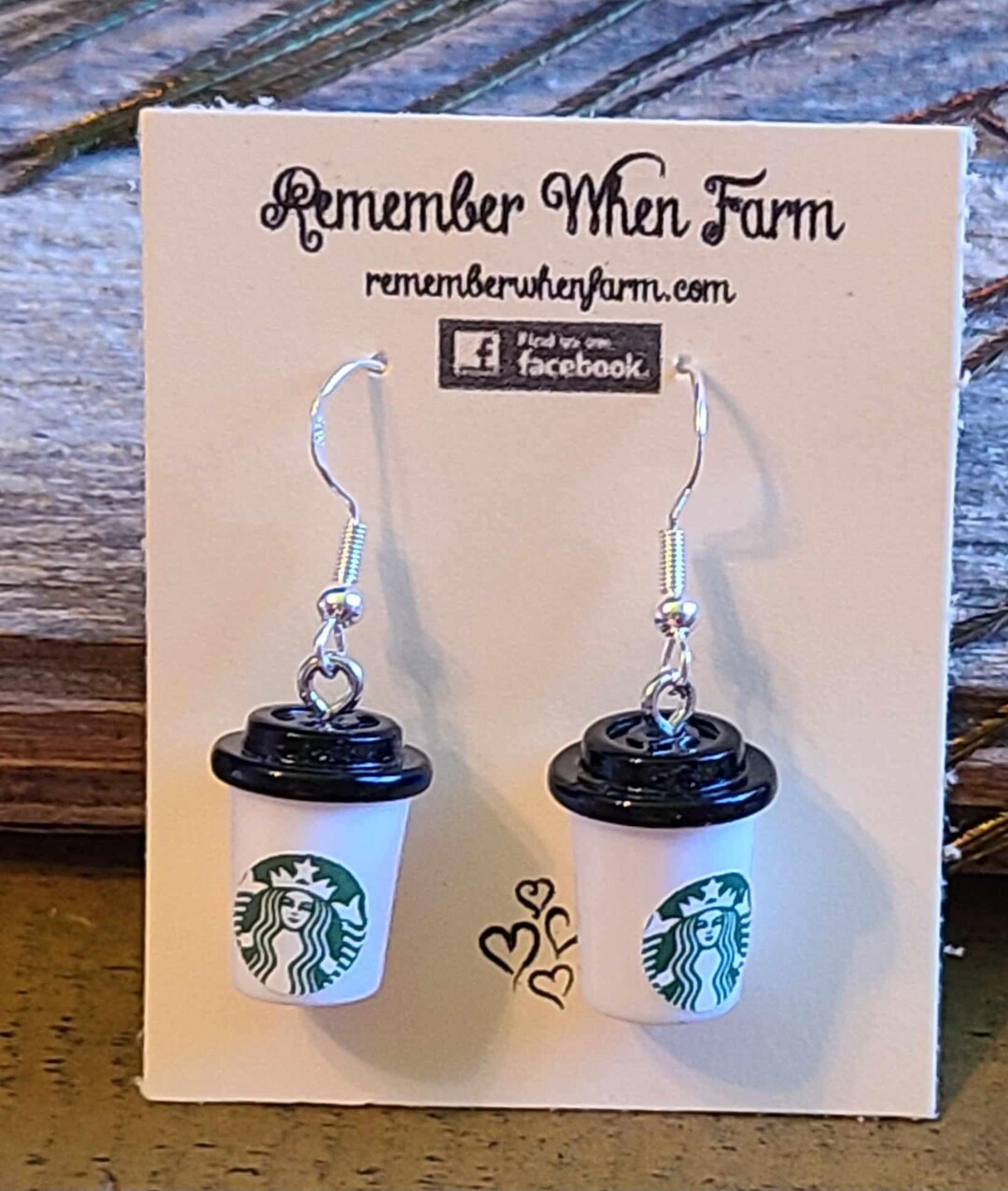 Starbucks Coffee Earrings Dangle - Etsy