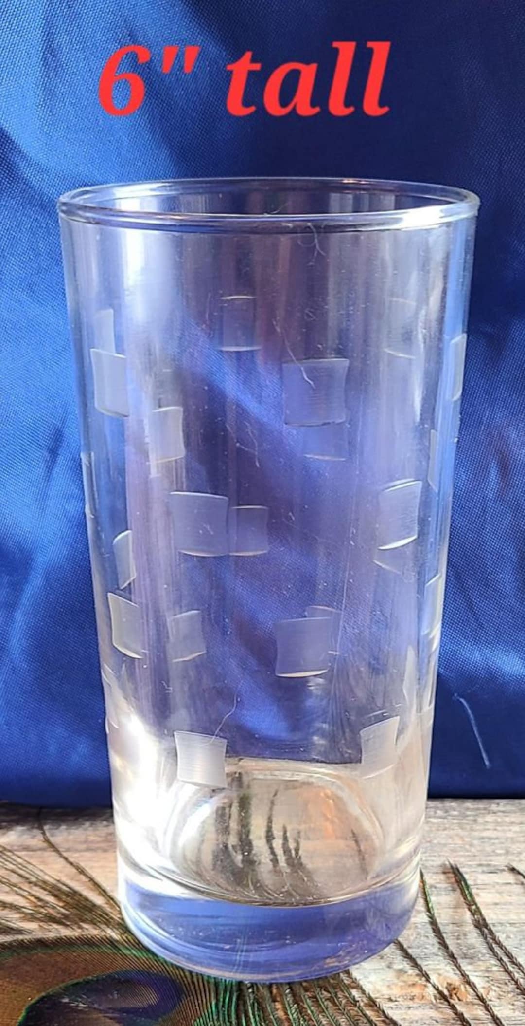 Vintage Libbey Windsor Pattern Glass Etched - Etsy