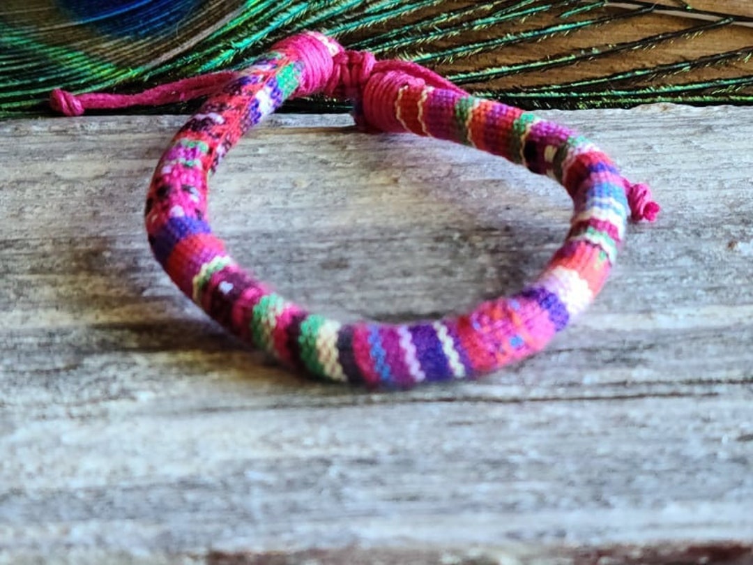 Cloth Braided Weaved Anklet/bracelet Men Unisex - Etsy