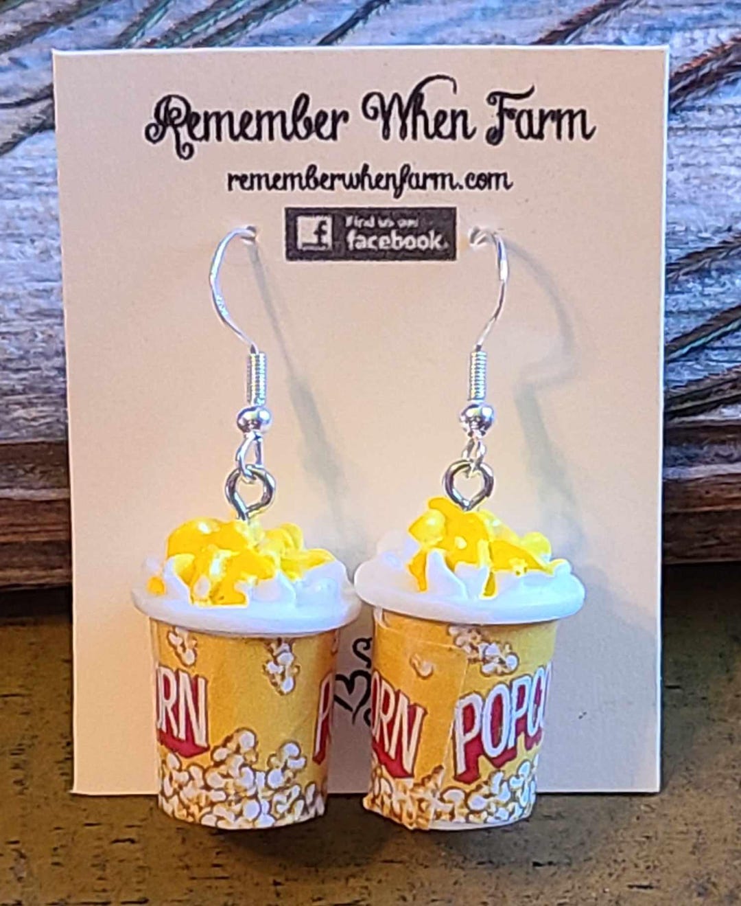 Bucket of Popcorn Movie Night Earrings - Dangle - Etsy