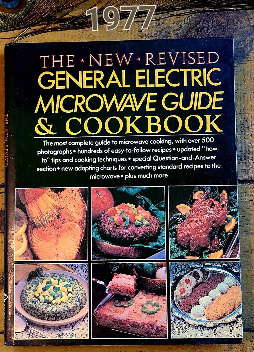 Vintage Recipe Cook Book General Electric Microwave Guide & Cookbook ...