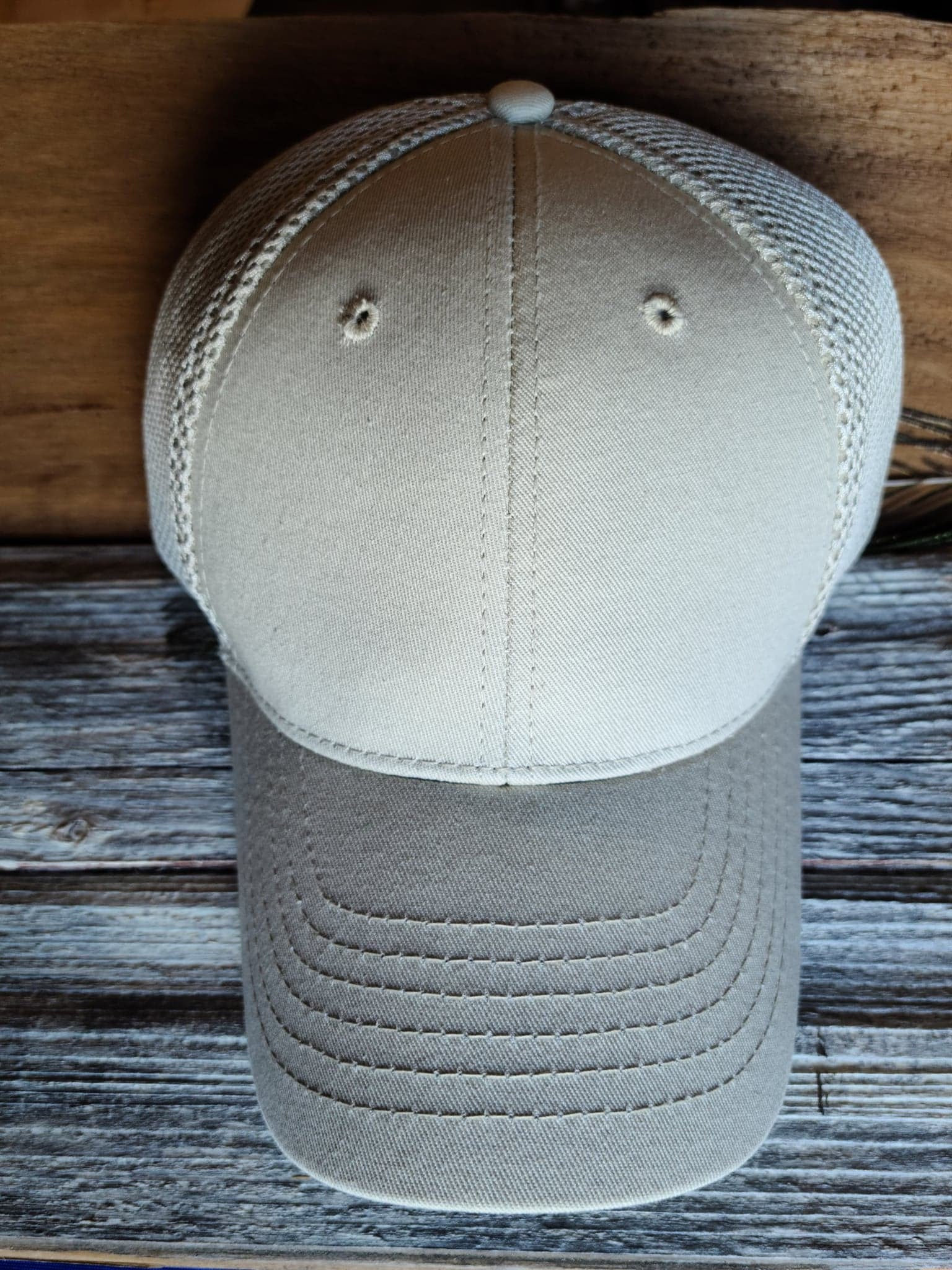 NEW Mesh Back Hat Cap KHAKI Blank Otto Cap - Etsy