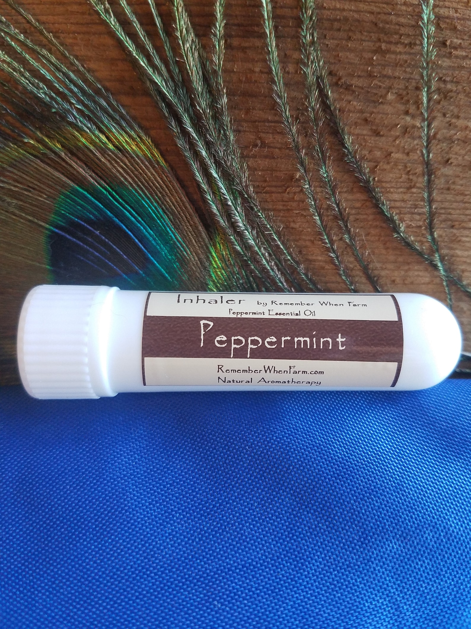 Peppermint Essential Oil Inhaler Natural - Etsy