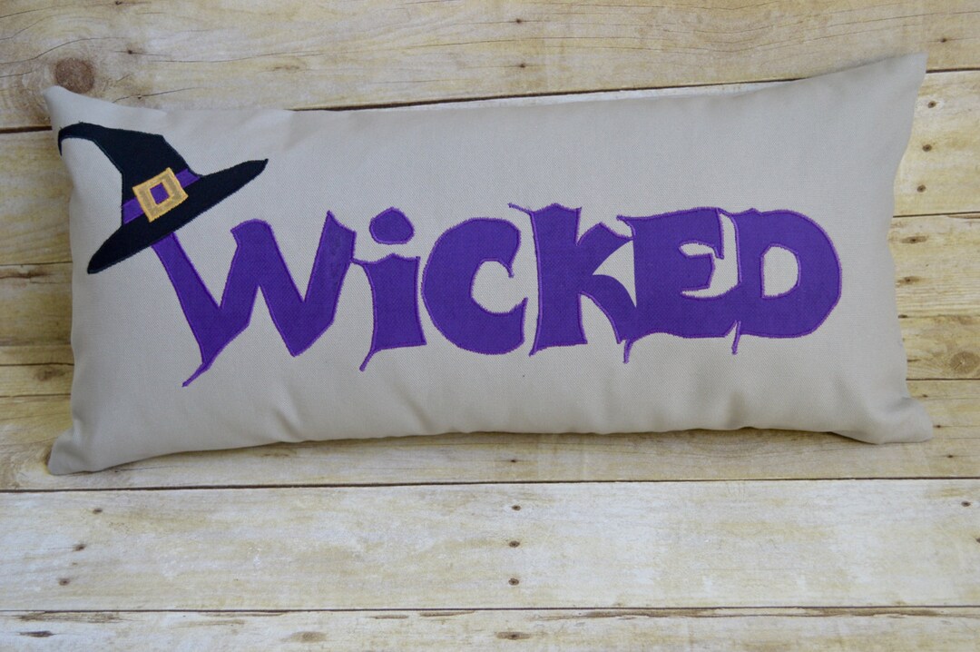 Halloween Pillow,fall Pillow,wicked Pillow,witch Pillow,halloween Home ...
