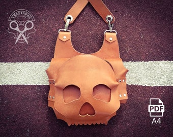 Leather Skull Pattern - Etsy