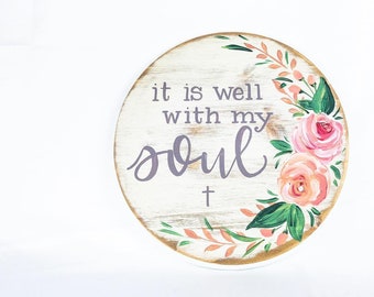 It is well sign | Etsy