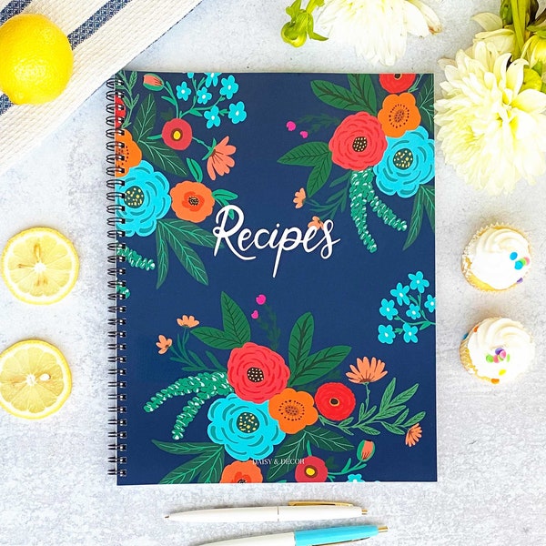 Recipe Notebook - Etsy