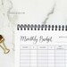 Budget Planner 12 Month Undated Planner Budget Journal - Etsy
