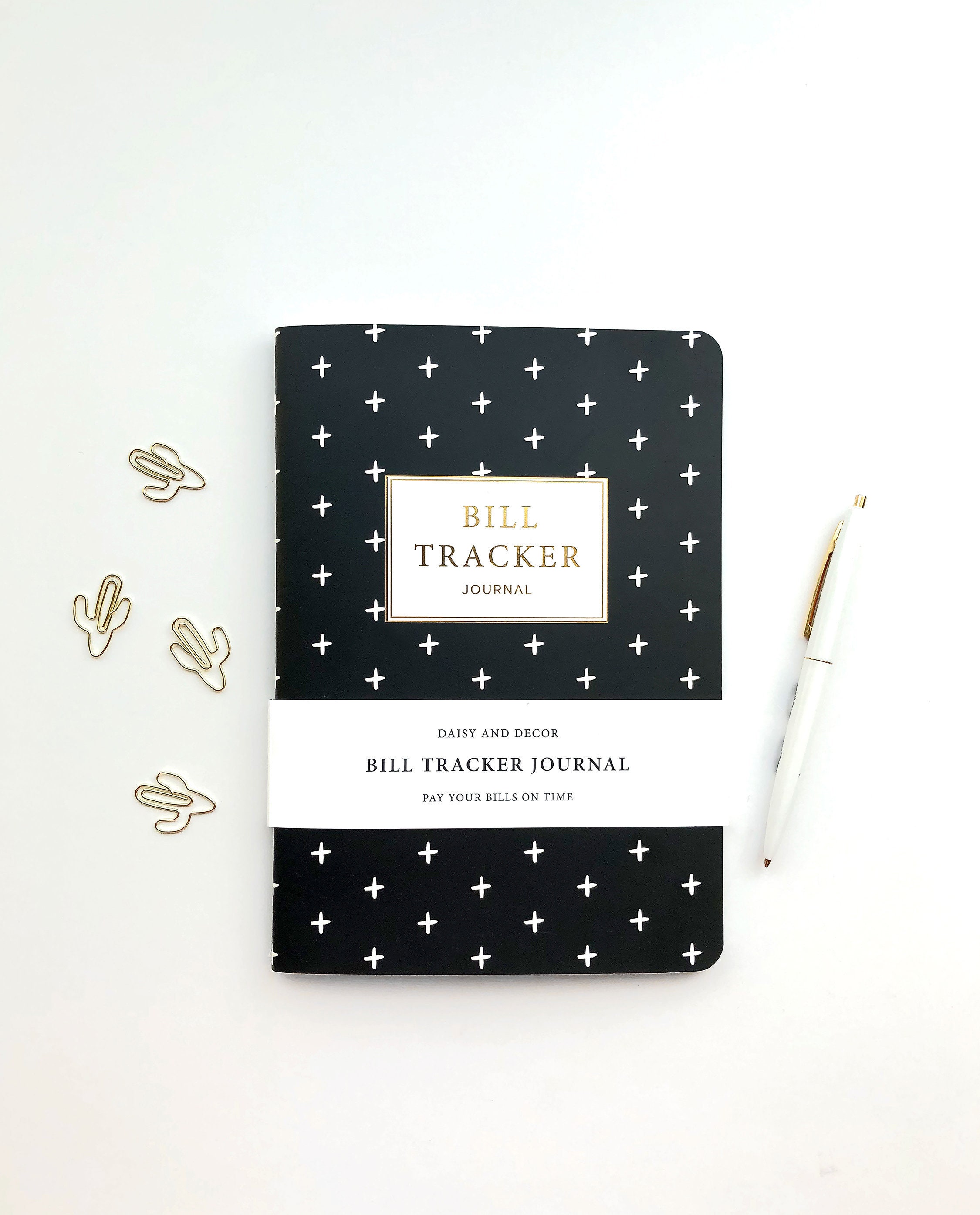 Bill Tracker Journal, Personal Planner, Budget Book, Gift for Him ...