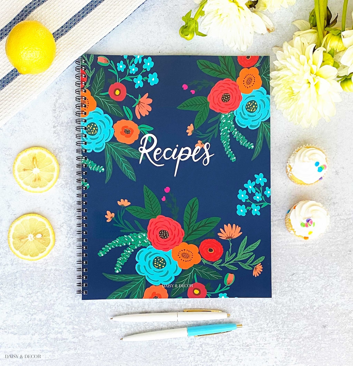 Recipes Notebook Journal Gift for Her Kitchen Recipe - Etsy