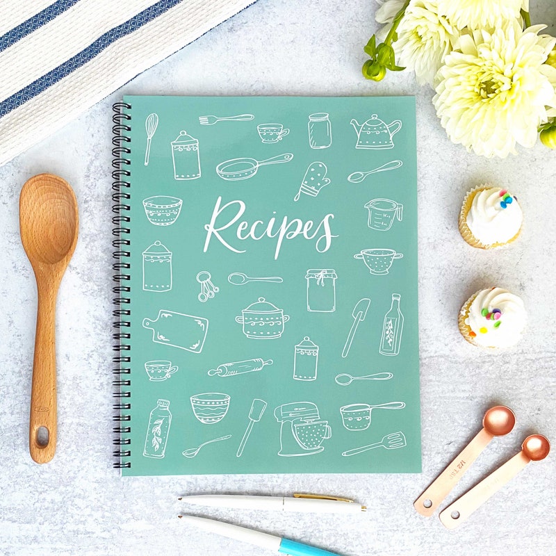 Recipe Notebook - Etsy