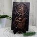 Vintage Copper Mural Jesus Picture Handmade 50s Church Decoration Mid ...