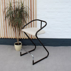 Mid Century 70s Precious Bar Stool Pop Art Decor Bar Stool Powder ...