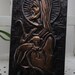 Vintage Copper Mural Jesus Picture Handmade 50s Church Decoration Mid ...