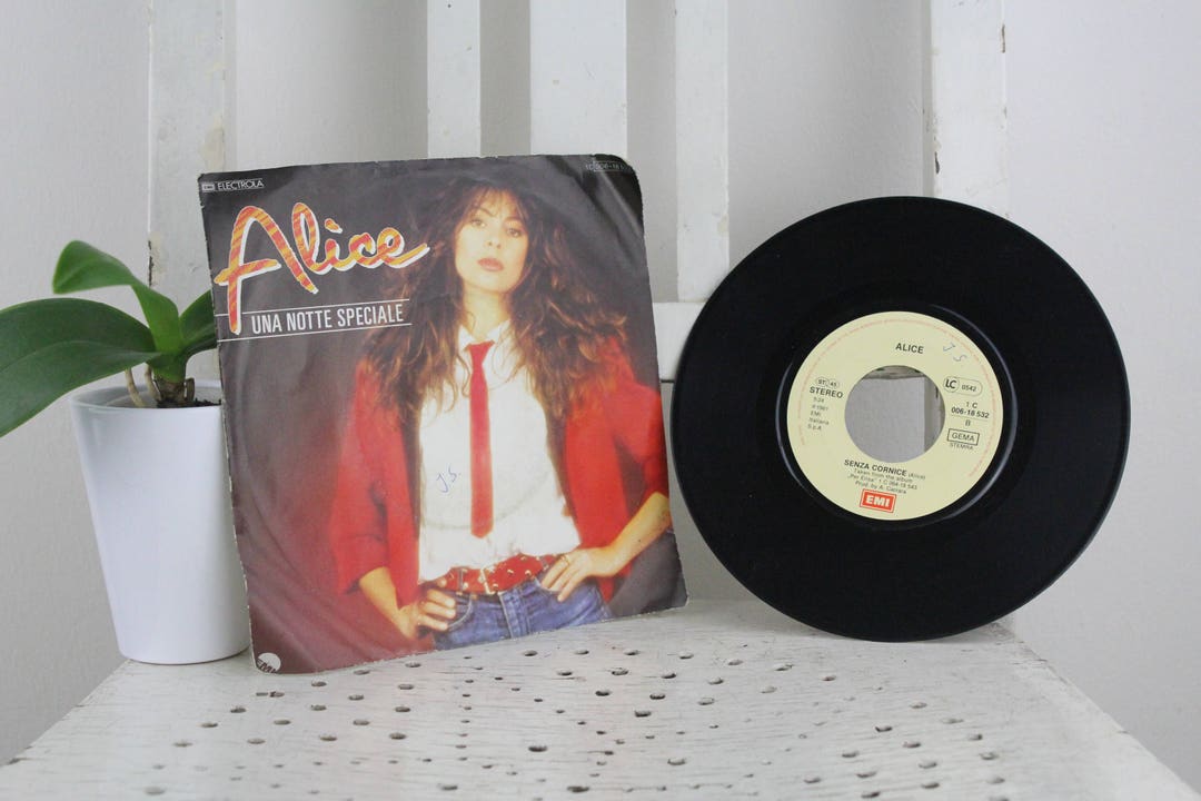 Record Alice Una Notte Speciale - Etsy España