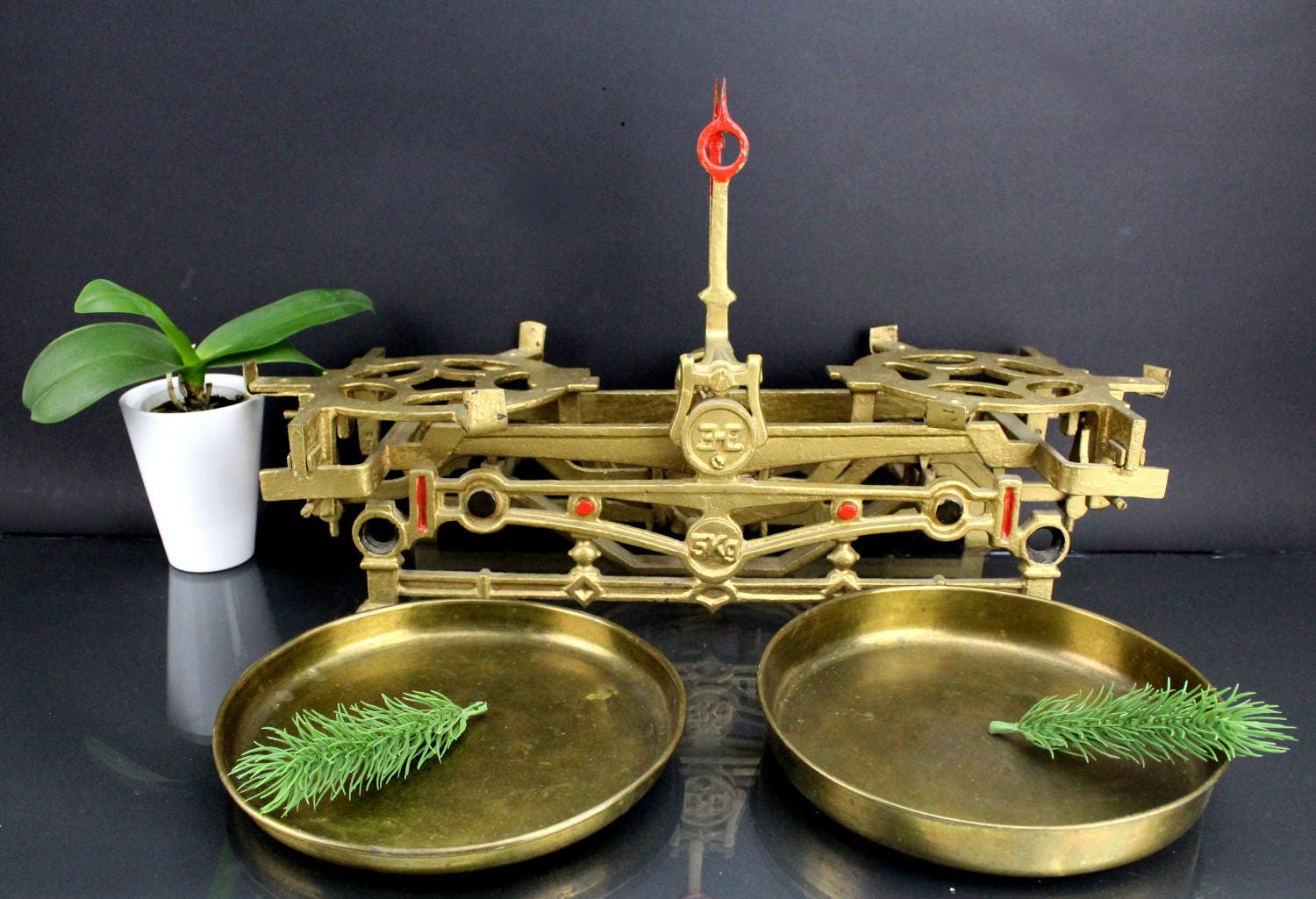 Vintage Art Deco Kitchen Scale – Antique Scale 1920s Yugoslavia – Retro ...