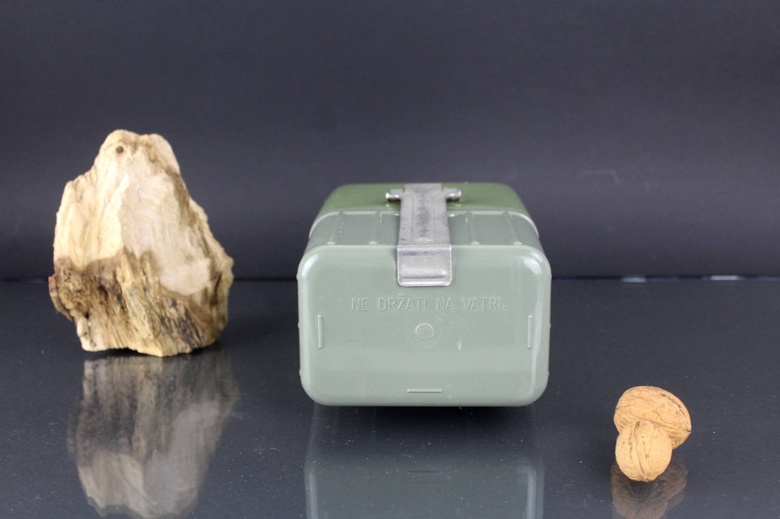 Vintage. Former Military Thermos With Jars for Meals Practical - Etsy