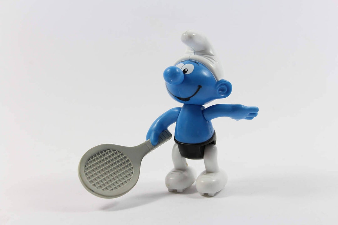 Collectible Smurfs Figure - Smurfette - Display Case Figure PVC Figure ...