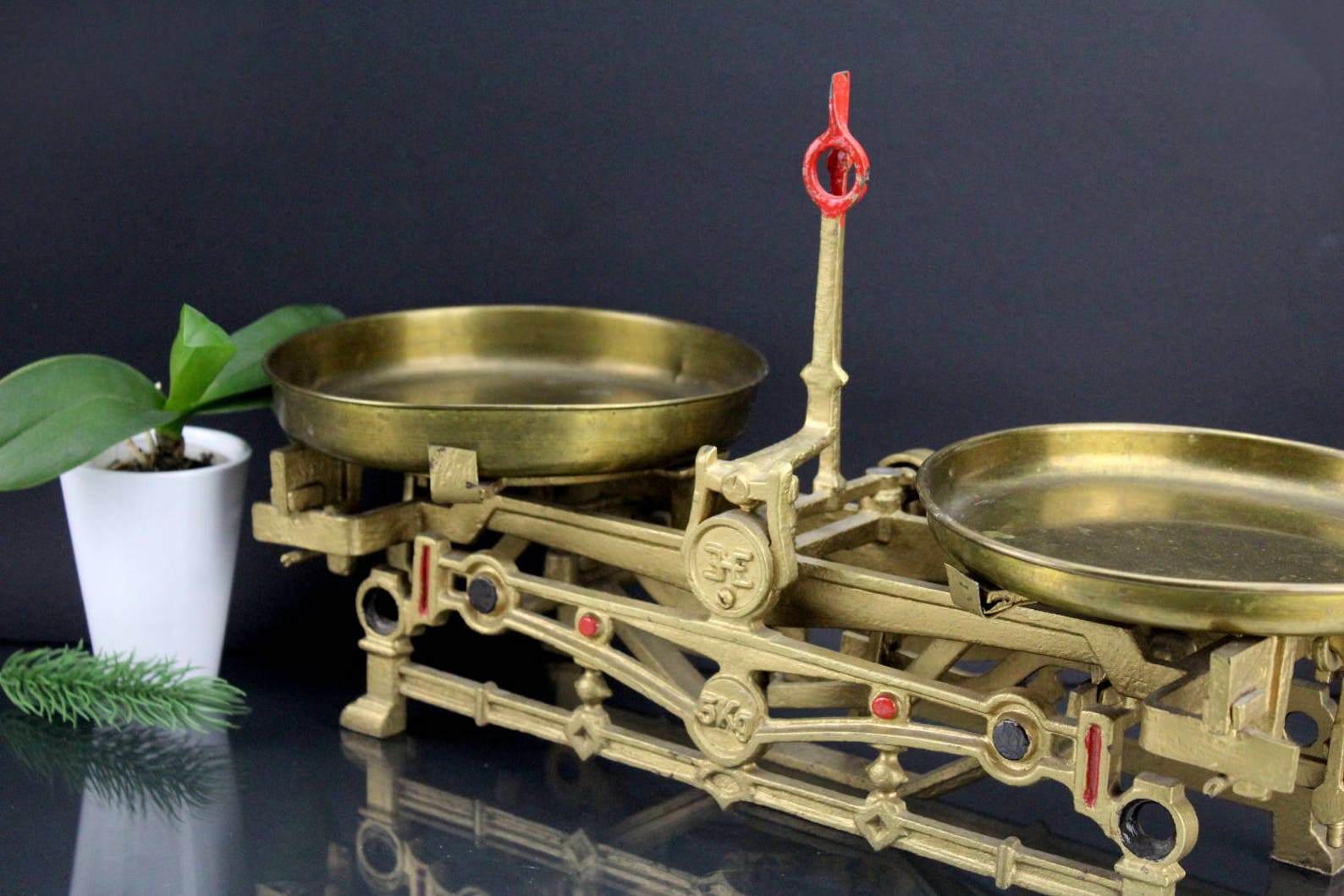 Vintage Art Deco Kitchen Scale – Antique Scale 1920s Yugoslavia – Retro ...