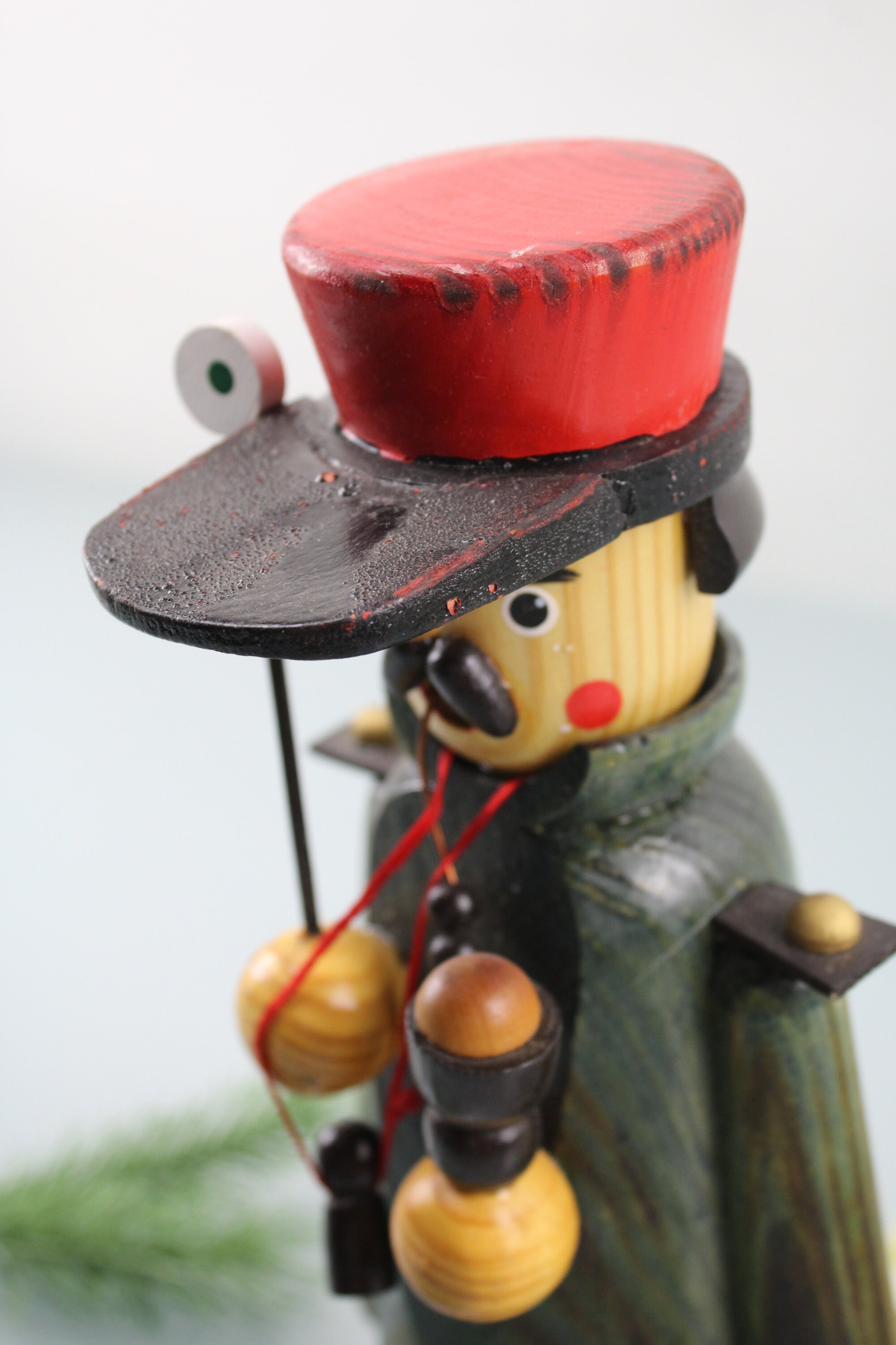 Vintage. Handicraft Smoker Wood Decoration Wood Smoking Figure - Etsy
