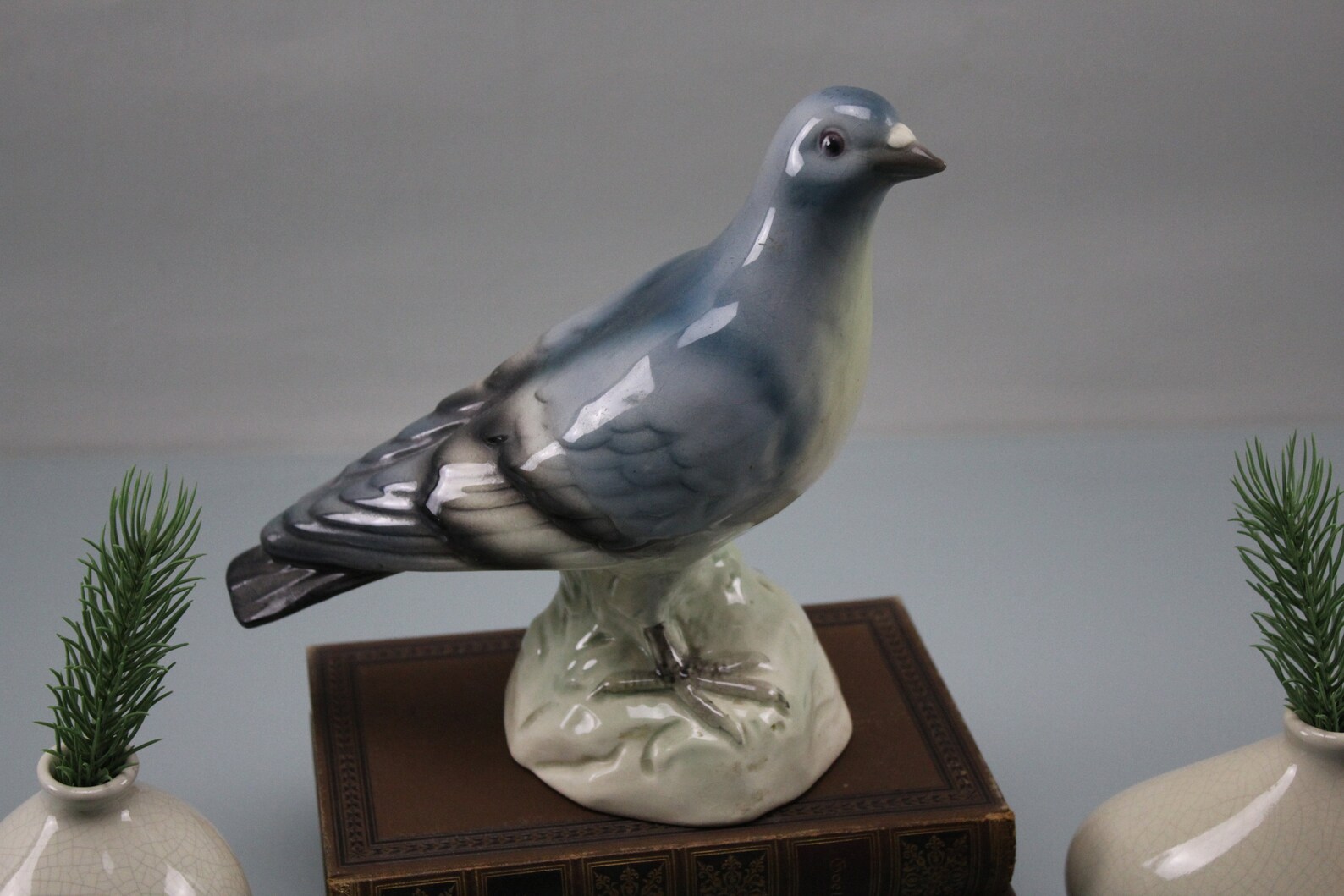 Vintage . Pigeon Carrier Pigeon Porcelain Figure Animal Bird - Etsy