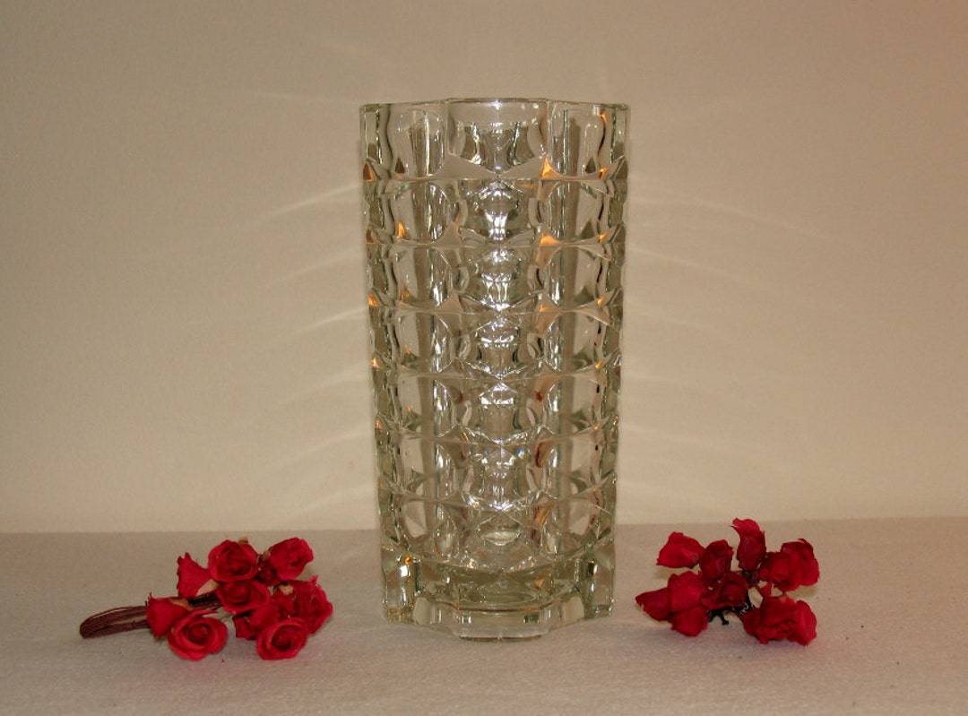 Luminarc Glass Vase 1960s Mid Century Made in France - Etsy