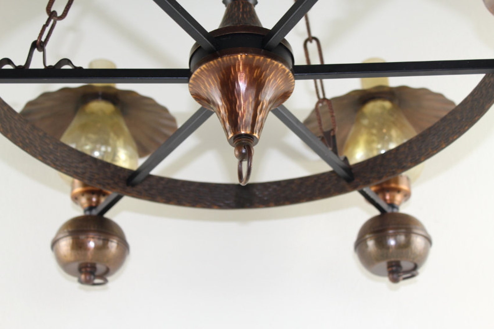 Extra Large 60s Hanging Lamp Ceiling Lamp Copper Lamps Ceiling Lamp - Etsy