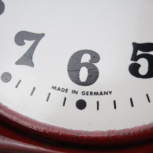 Vintage Clock From the 70s Wall Clock Quartz Mid Century - Etsy