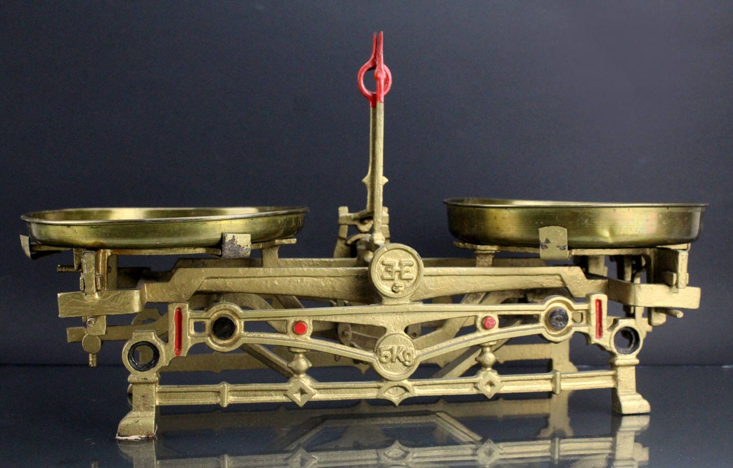 Vintage Art Deco Kitchen Scale – Antique Scale 1920s Yugoslavia – Retro ...