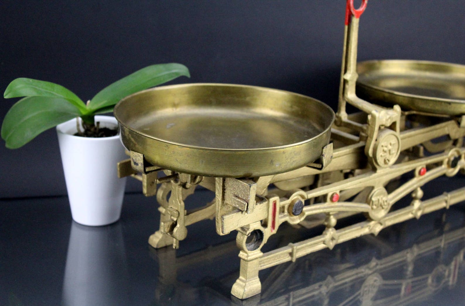 Vintage Art Deco Kitchen Scale – Antique Scale 1920s Yugoslavia – Retro ...