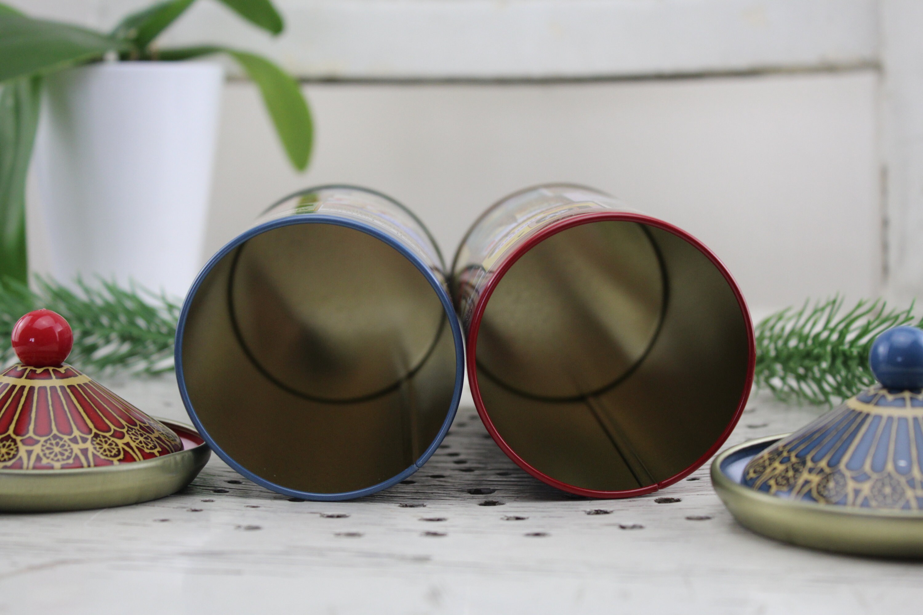 Vintage. 2 Pieces Tin Cans Box Metal Boxes Collectors Cans Tin - Etsy