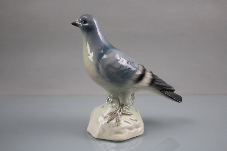 Vintage . Pigeon Carrier Pigeon Porcelain Figure Animal Bird - Etsy