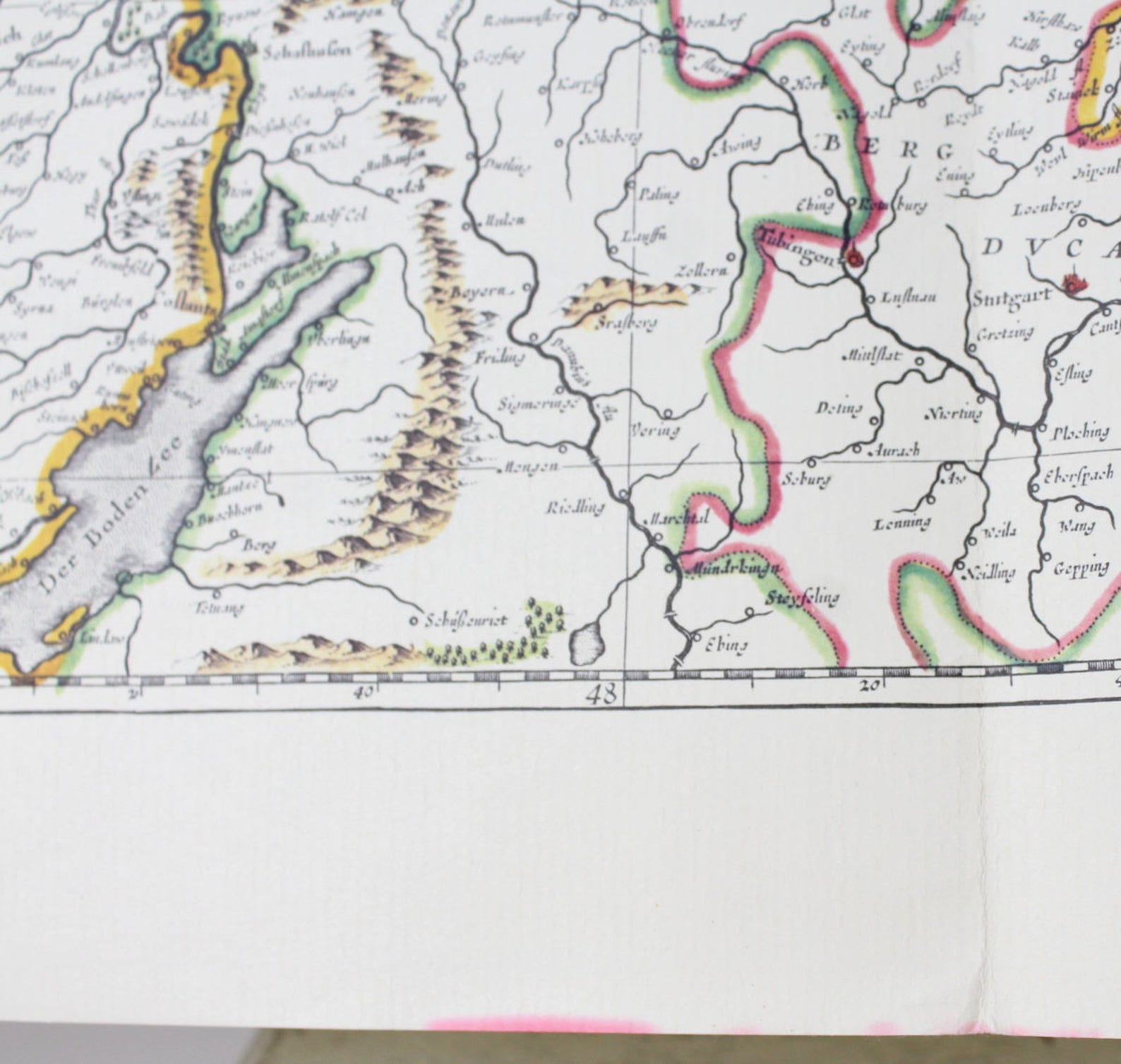 Old Map of Wall Picture to Fold. Vintage Antique Maps European | Etsy ...