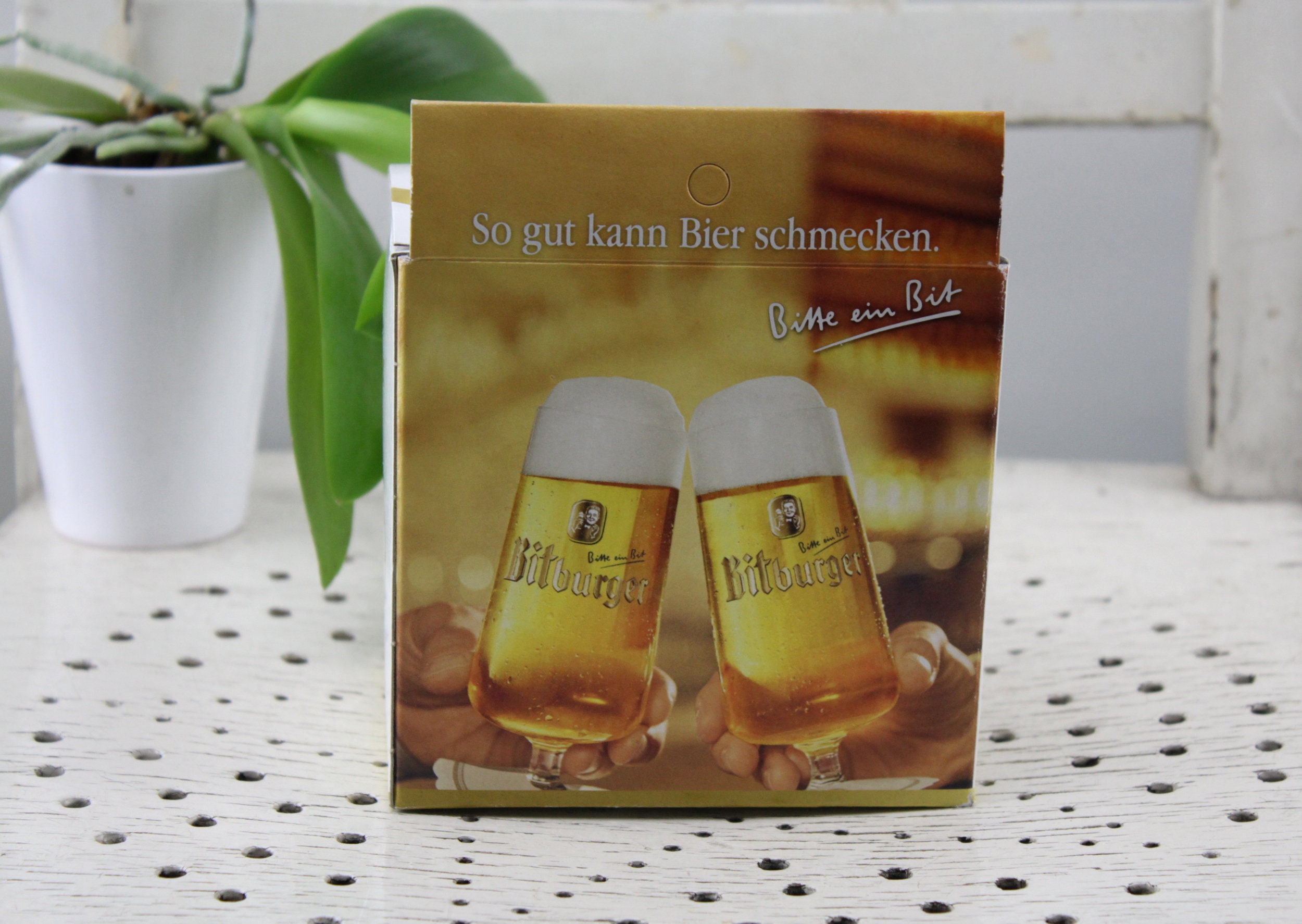 Vintage. Beer Mug Bitburger 0.3 Liter Volume Ceramic Porcelain - Etsy