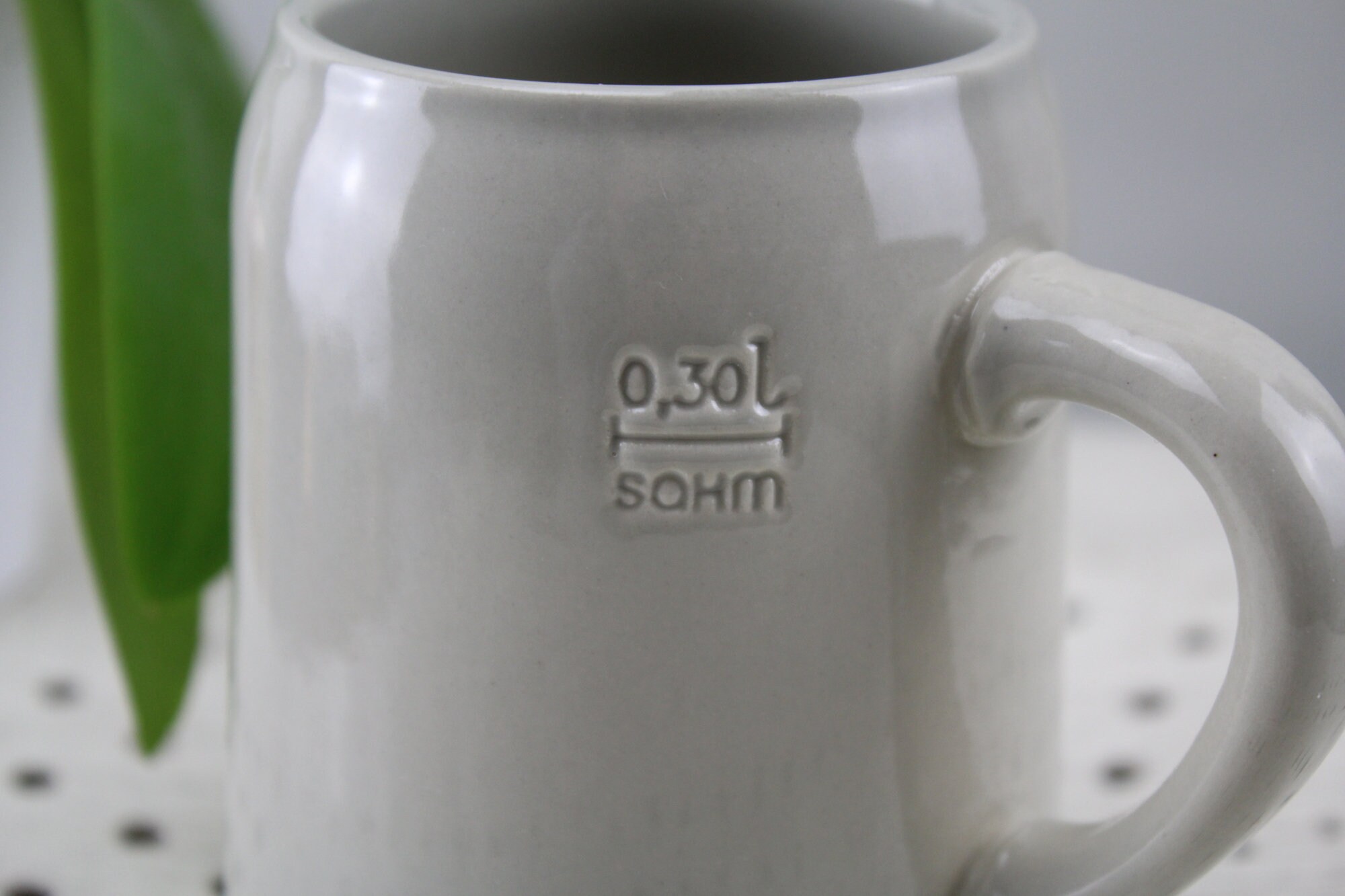 Vintage. Beer Mug Bitburger 0.3 Liter Volume Ceramic Porcelain | Etsy